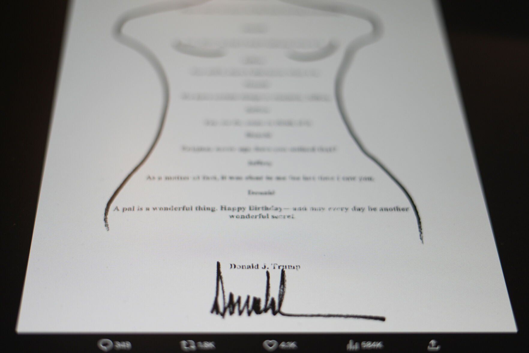 Other notable names appear in the Jeffrey Epstein 50th birthday book ...