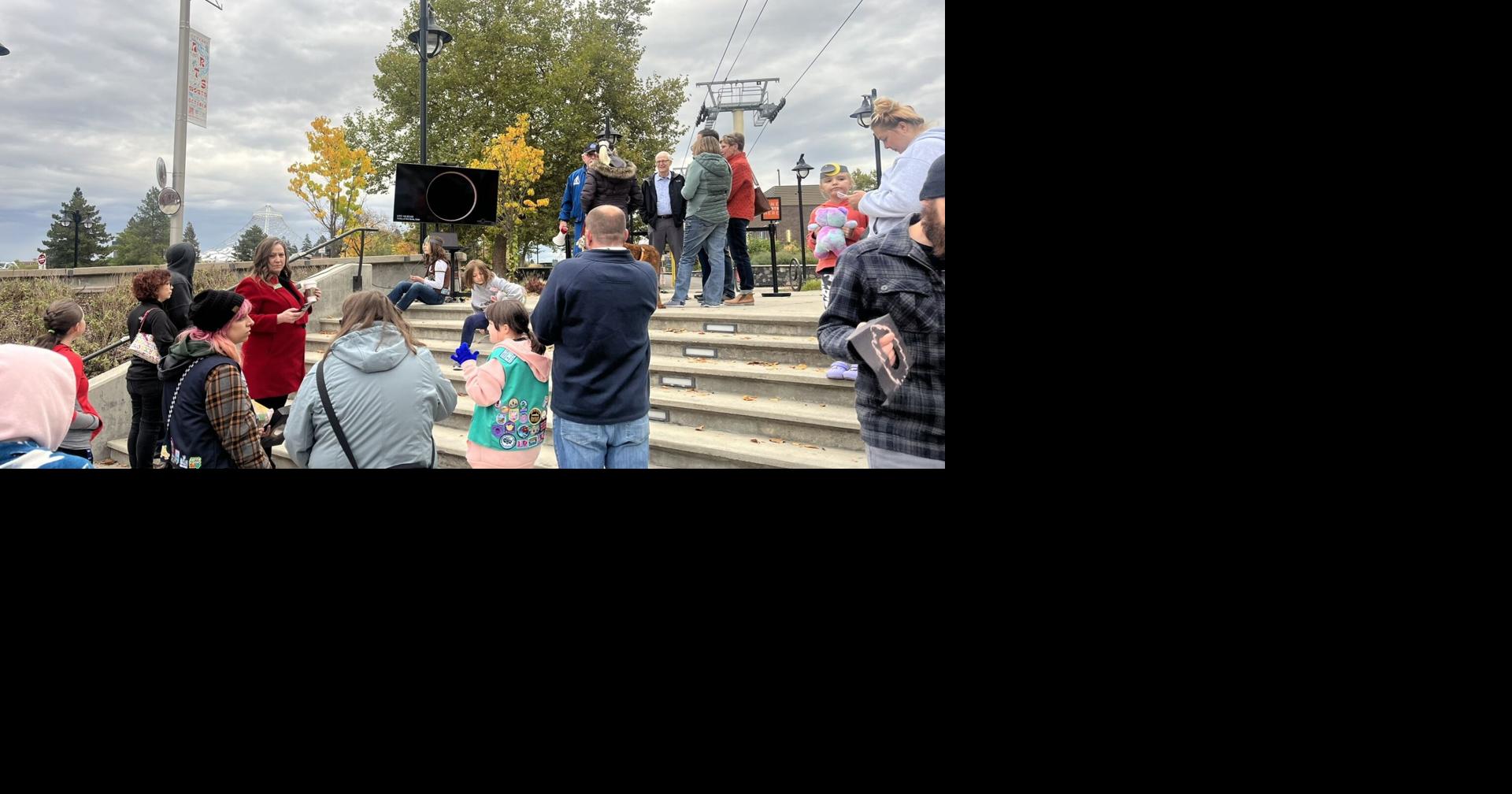 Mobius Discovery Center hosts annular solar eclipse event for kids and ...