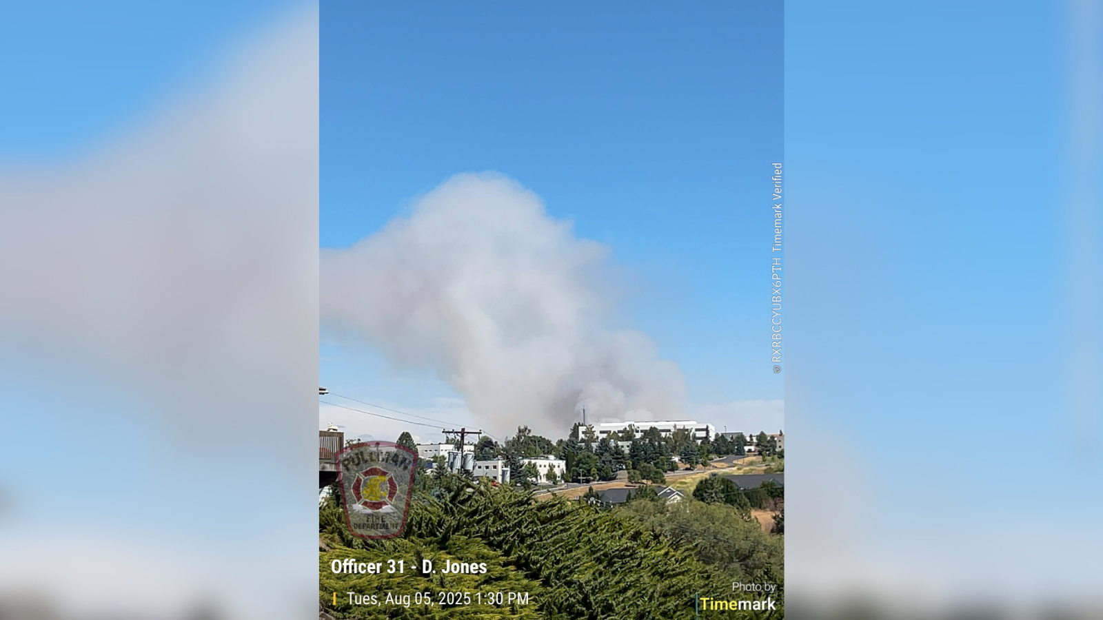 Firefighters control brush fire near Pullman | News | kxly.com