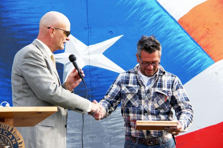 A look into the creation of Post Falls’ new flag mural | Local News ...