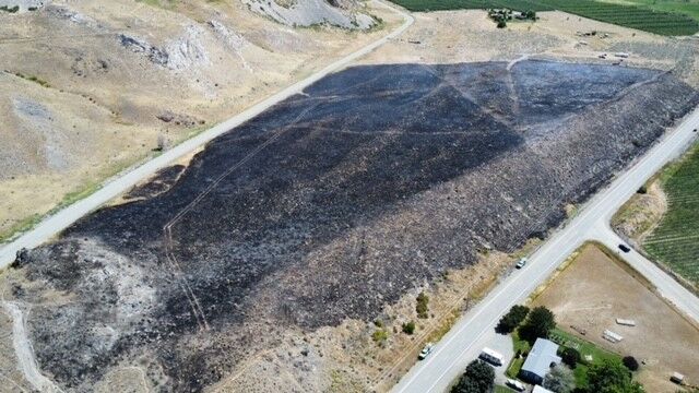 Wildfire north of Omak now under control | Firewatch | kxly.com