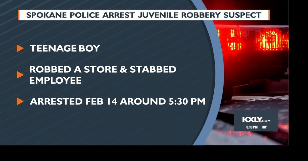 Spokane Police arrest juvenile robbery suspect | Video | kxly.com