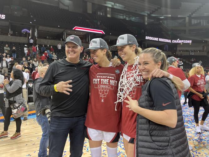 PHOTOS: Stanford, Hull twins beat Texas in Elite Eight, move on to ...