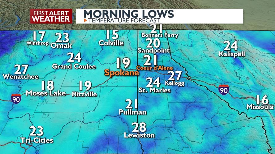 🥶BRRRR! Tuesday morning in the teens! Dry for now, but there's snow in ...