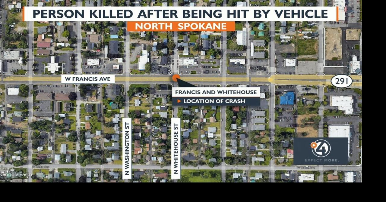 One killed in vehicle vs pedestrian crash in northwest Spokane | News ...