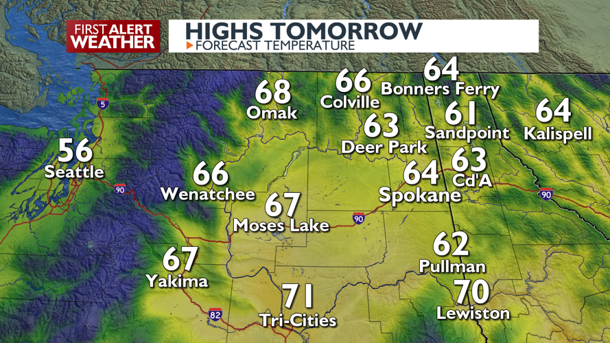 Rain returns early this week – Matt | Forecast | kxly.com