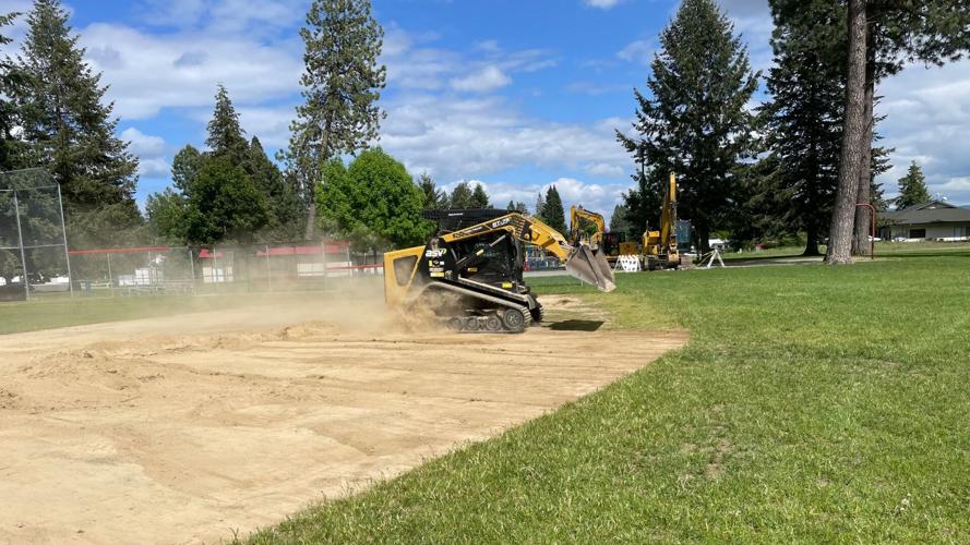 Diamonds and Dreams Day 1: Beginning work at the Chuck Holt Memorial ...