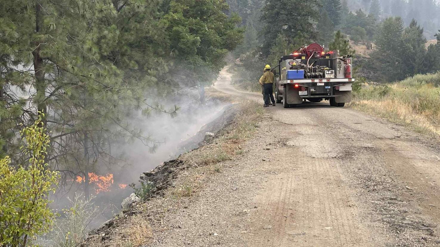 Containment grows for wildfire burning near Tumtum | News | kxly.com