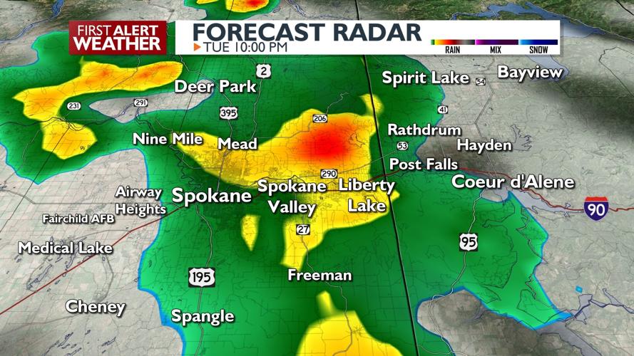 ⚡Isolated thunderstorms through midnight Tuesday, more on the way for ...