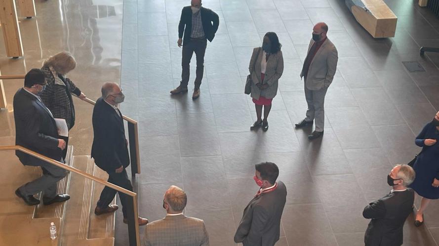 PHOTOS: Gov. Inslee tours Spokane’s new Catalyst building | Local News ...