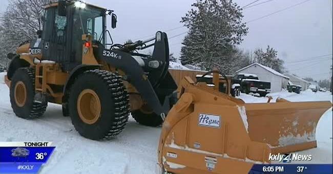 First full-City plow of Spokane completed | Local News | kxly.com