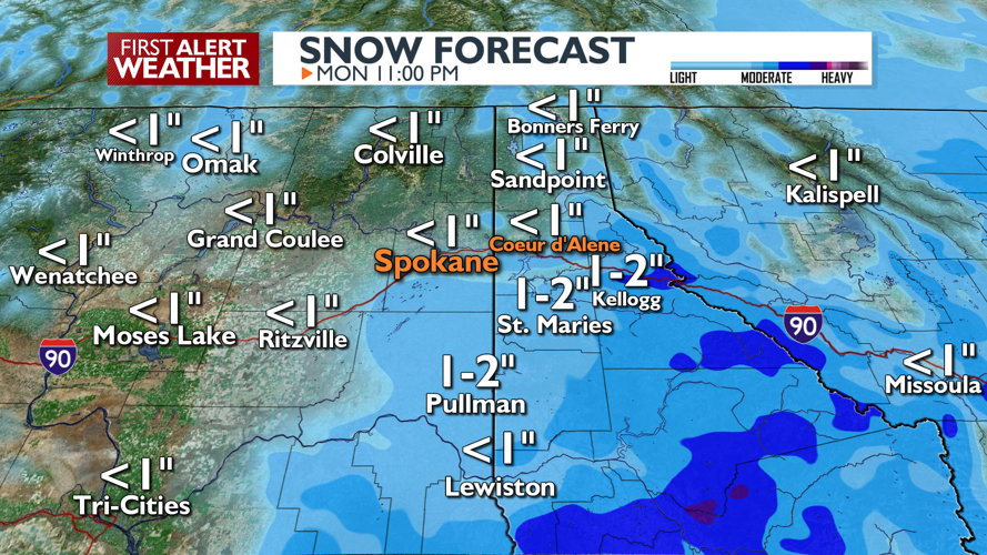 Snow showers again Monday, but don't expect much of it to stick - Matt ...