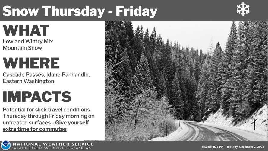 🧊No new snow, but freezing fog could mean a slick Wednesday morning ...
