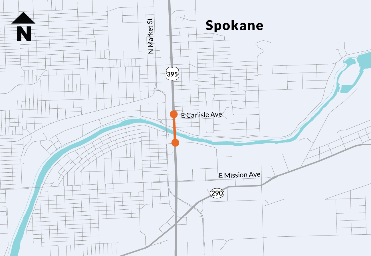Road closures for North Spokane Corridor River Crossing project begin ...