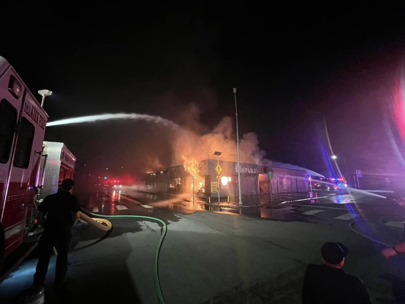 Fire burns down Army Surplus 1 store in Sandpoint | News | kxly.com