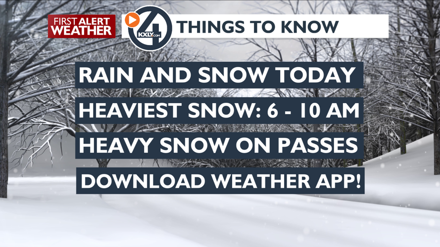 Winter mix with patchy blowing snow, caution advised – Mark | Local ...