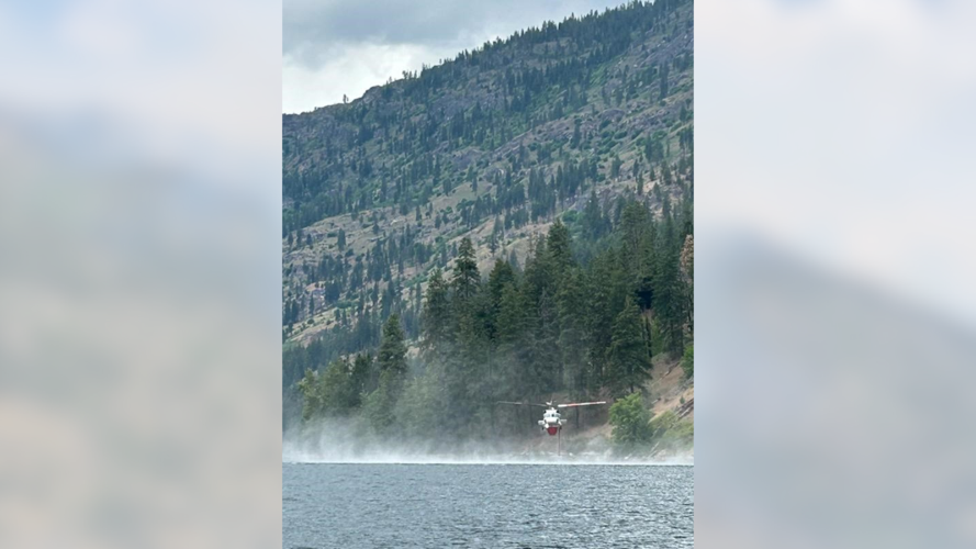 Several hikers rescued from Pioneer Fire in Chelan County | News | kxly.com