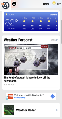 A look at the new and improved 4 News Now app | News | kxly.com