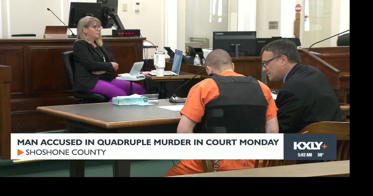 Quadruple Murder Suspect In Court Today Video