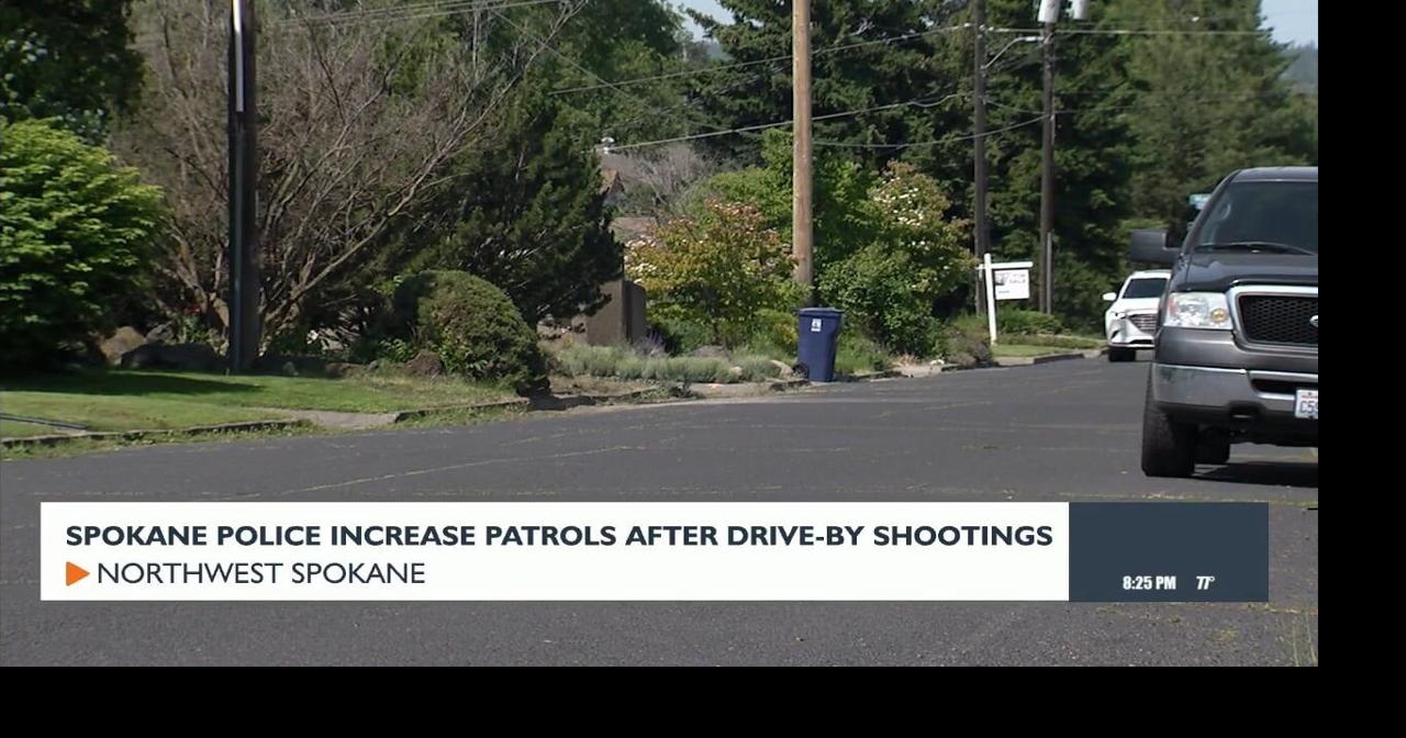 Spokane neighborhood sees increased patrols after two drive-by ...