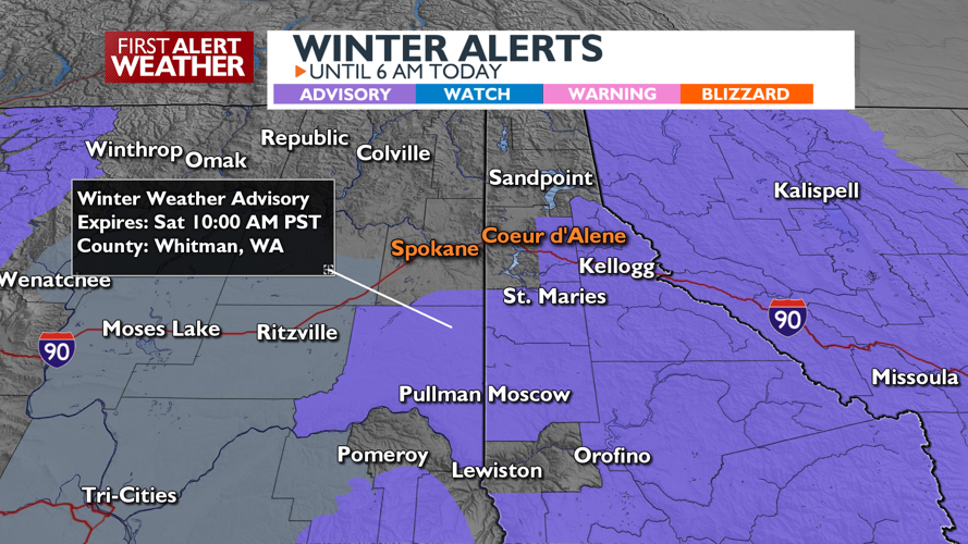 Light rain/snow mix with mountain snow into Saturday then clearing and ...