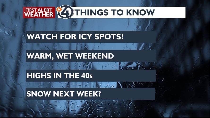 🌧️Soggy weekend! Rain and temperatures more than 10 degrees above ...
