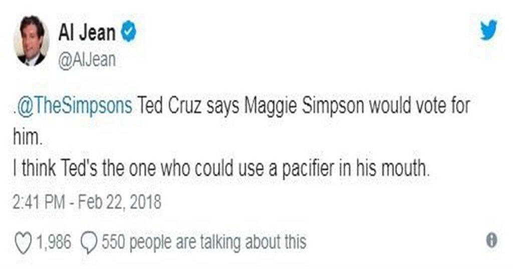 ‘Simpsons’ showrunner slams Ted Cruz for saying characters are ...