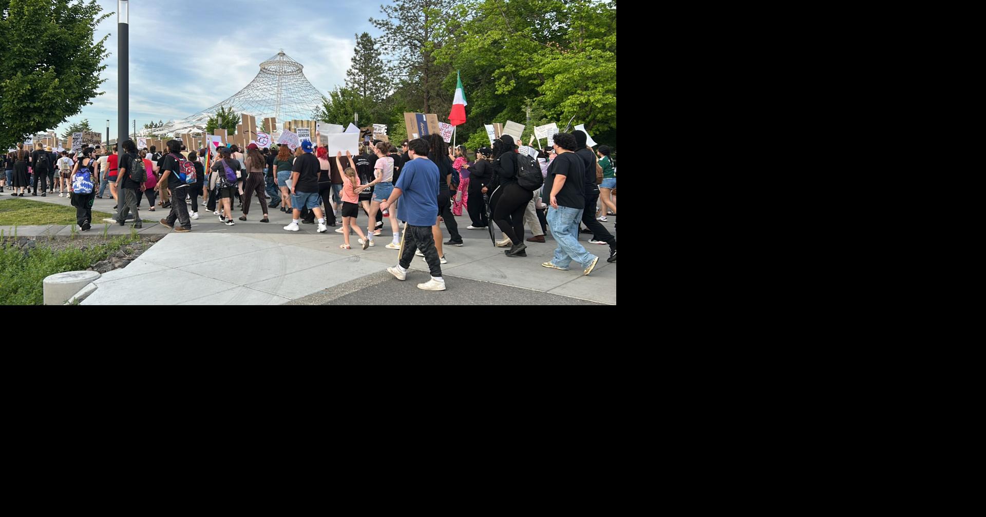 Guilty plea reached in Spokane ICE protest, more to follow | News ...