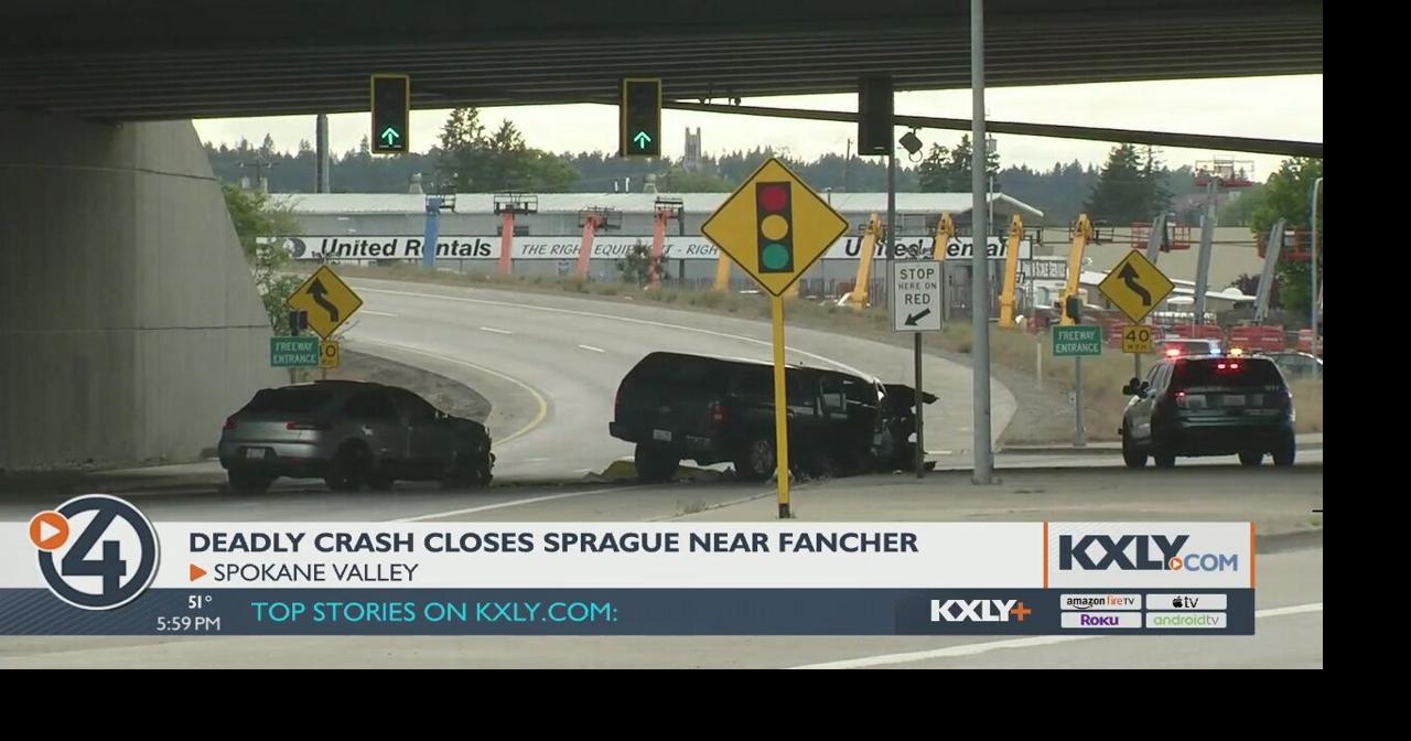 One person dead in four-car crash near Sprague and Fancher, eastbound ...