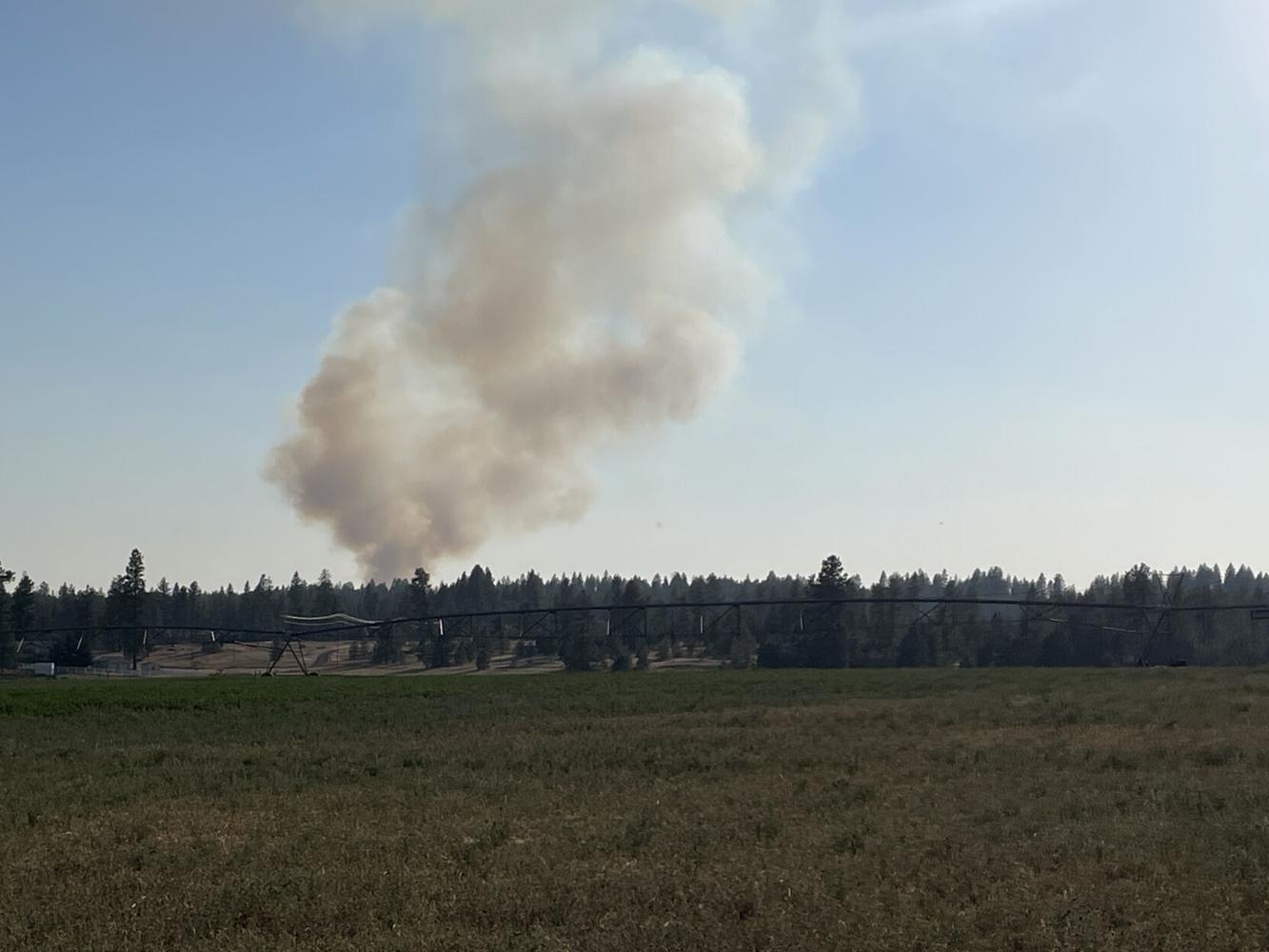 Evacuations lowered for wildfire burning near Cheney | News | kxly.com