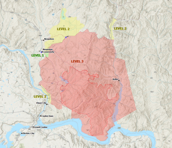 Swawilla Fire grows 10,000 acres overnight | News | kxly.com