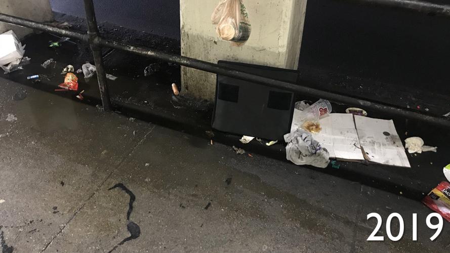 Despite bed space, homeless camp fills downtown underpass | Local News ...