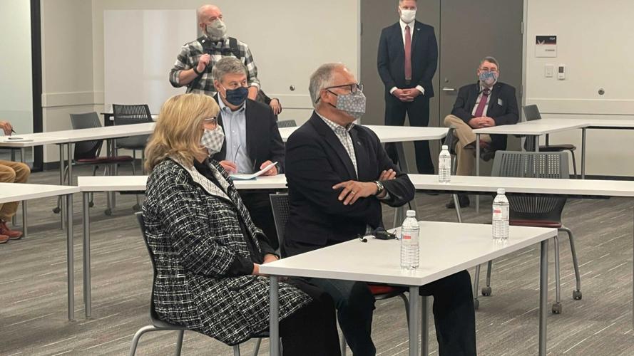 PHOTOS: Gov. Inslee tours Spokane’s new Catalyst building | Local News ...