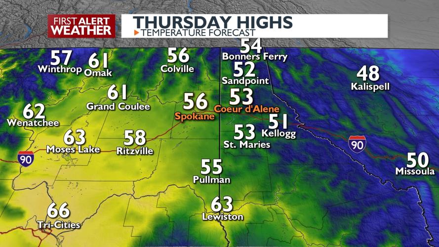 🥶Frosty Thursday morning! Temperatures will drop into the 20s and low ...