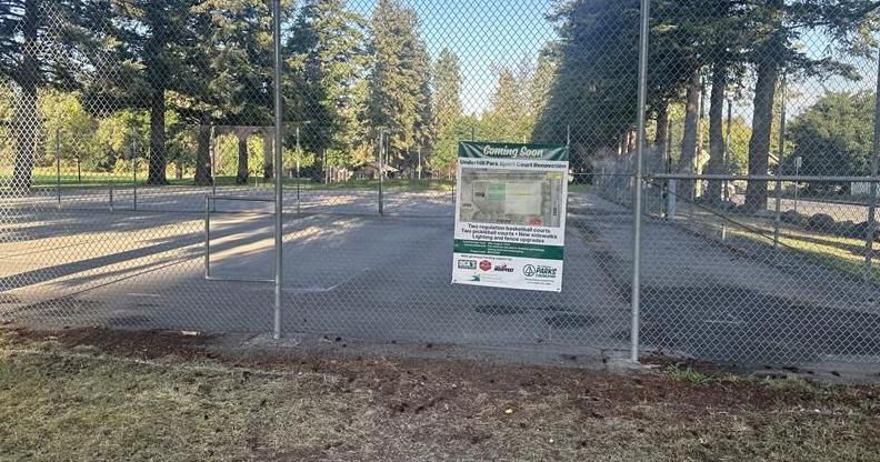 Construction begins on Underhill Park Sports Court | News | kxly.com