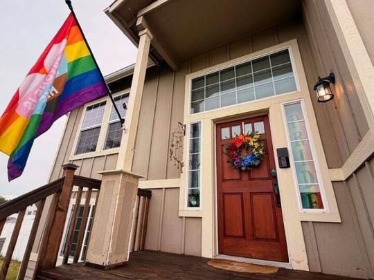 Spokane woman's pride flag stolen, captured on doorbell camera | News ...