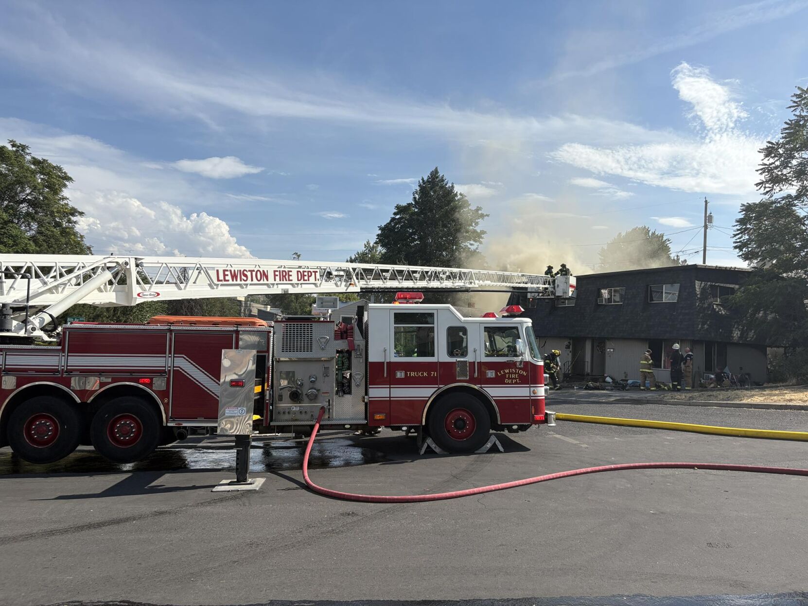 Lewiston duplex apartment fire causes $400,000 in damages | News | kxly.com