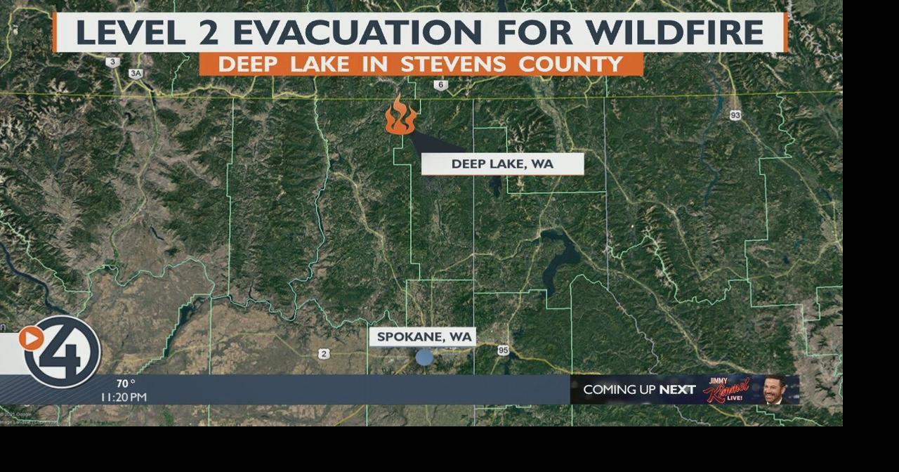 Fast moving wildfire in Stevens County prompts Level 2 evacuations ...