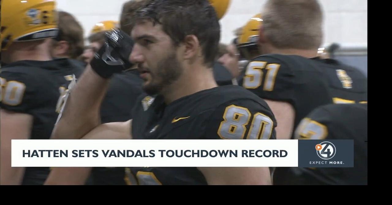 Hayden Hatten sets Vandals touchdown record | Video | kxly.com