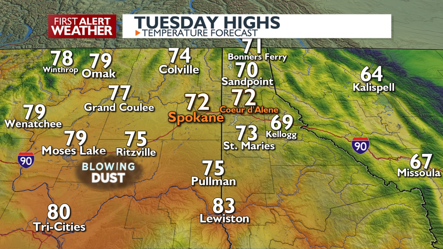 Today is all about the wind – Mark | Local News | kxly.com