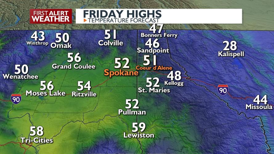 🥶Temperatures will drop into the 20s for a chilly Friday morning, but ...