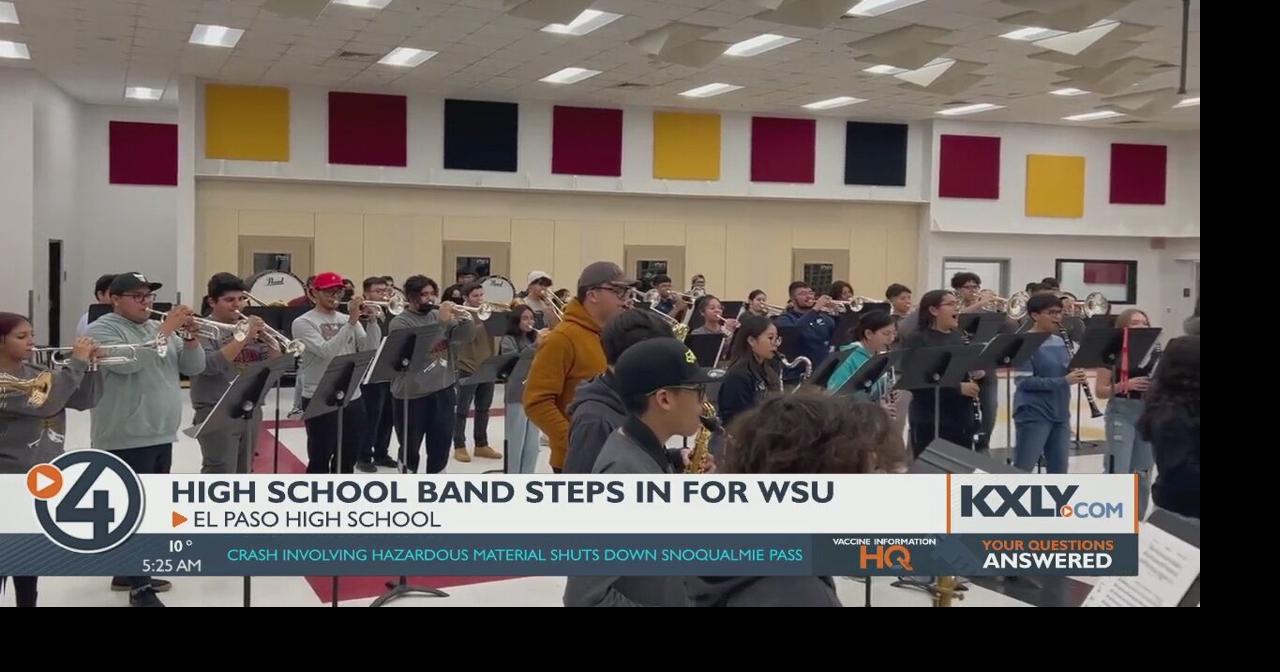 Texas high school to step in for WSU marching band during Sun Bowl ...