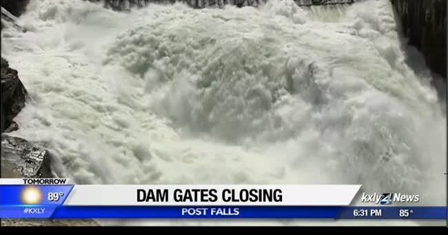 Avista drops gates at Post Falls Dam to conserve water | Local News ...