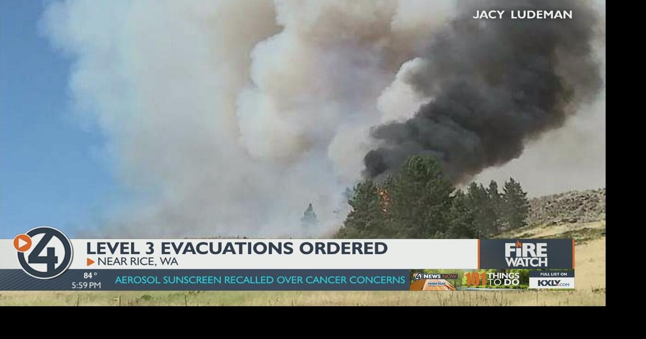 Goddard Road Fire burns 815 acres near Rice, 65% contained | Firewatch ...