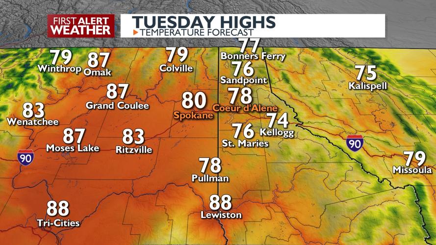 ☀️ Warm, sunny Tuesday before the HEAT arrives later this week - Kris ...