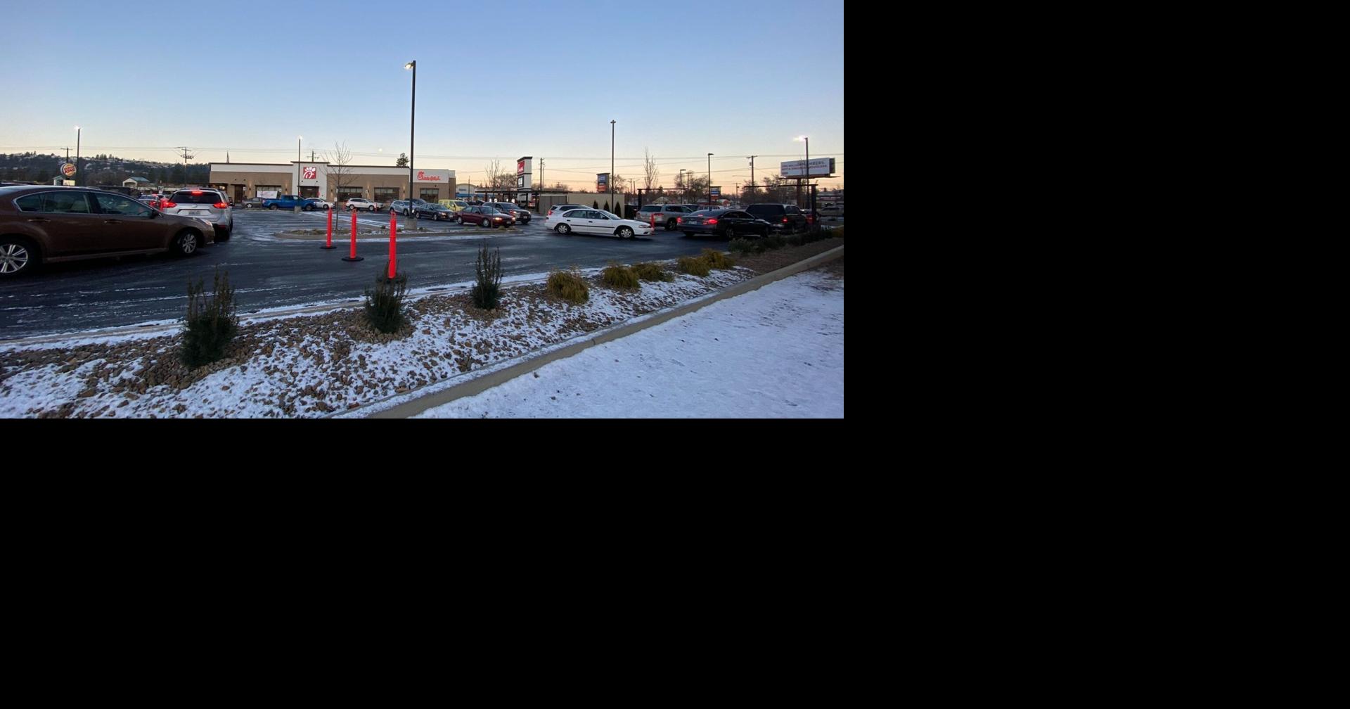 PHOTOS: Long line forms as Spokane’s first Chick-fil-A opens | Food and ...