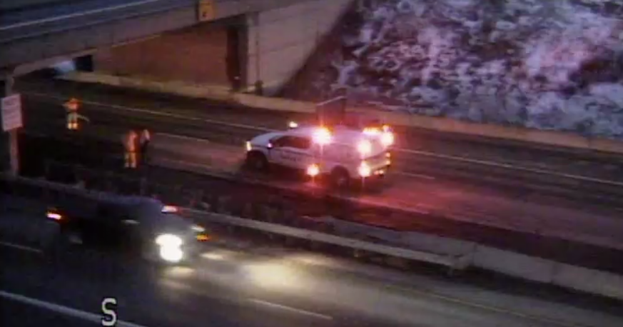 Pothole repaired on I-90 in Spokane Valley | News | kxly.com