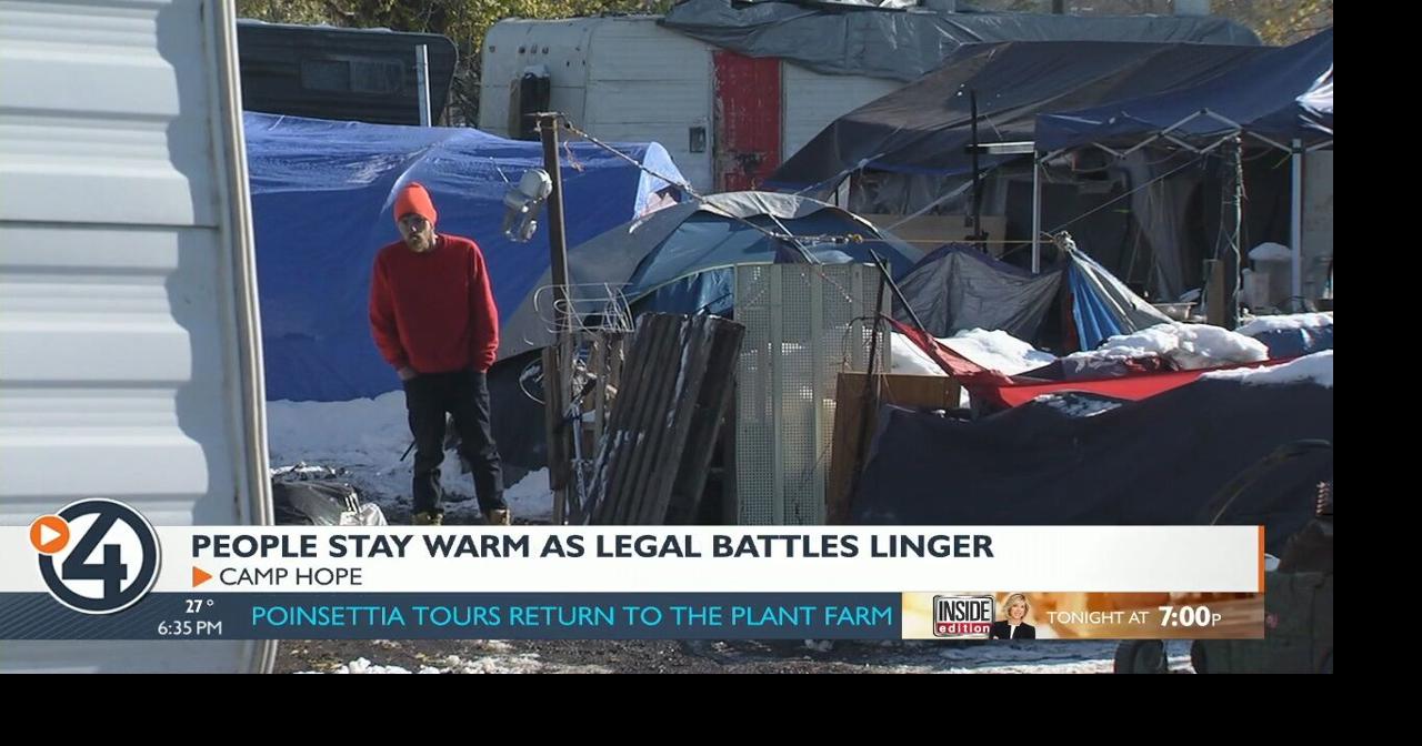 ‘Not enough places to go’: People stay warm as legal battles linger at ...