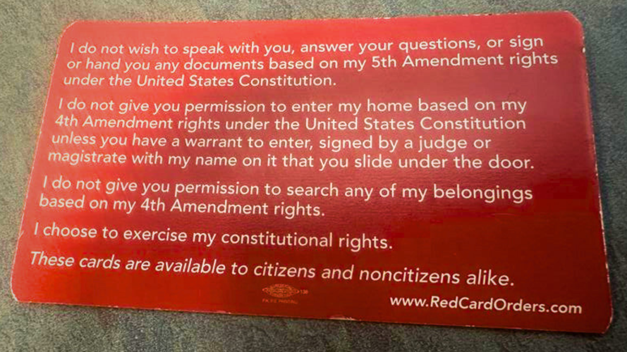 Local organizations help people know their rights in face of mass ...