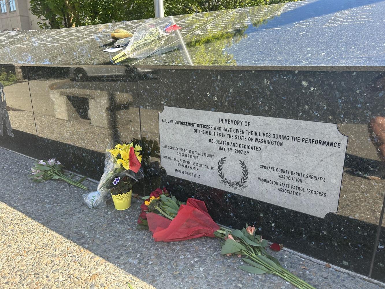 "It's a tough day": Community continues mourning Spokane County Sheriff's Sergeant killed in ...